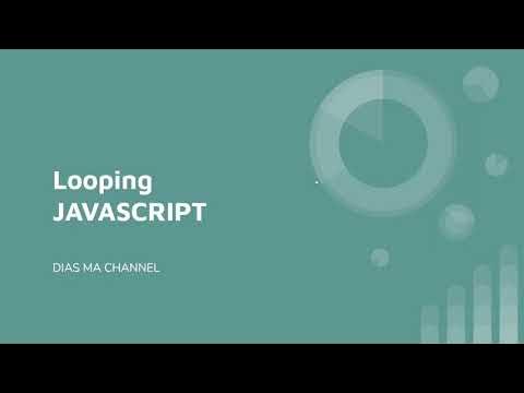Javascript Tutorial #6 Looping (For, While, Foreach) - YouTube