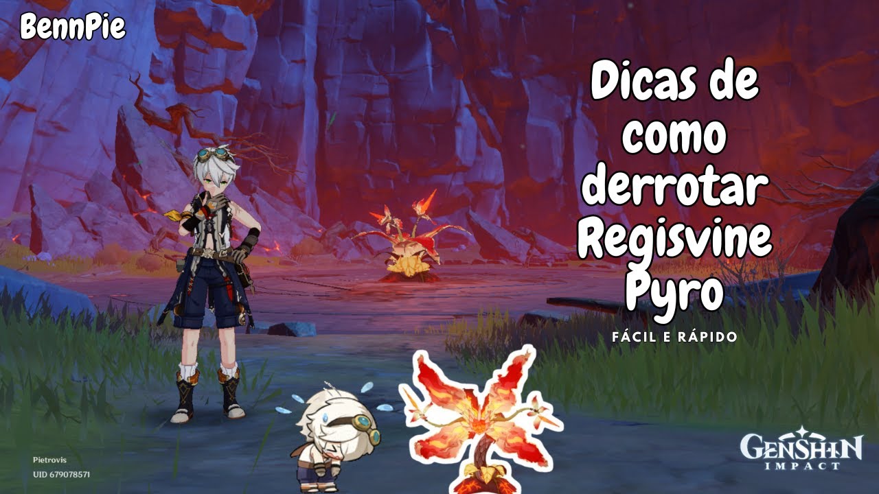 Dicas de como derrotar Regisvine Pyro - Genshin Impact - YouTube