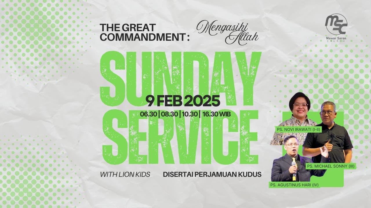 SUNDAY SERVICE 2 | 09 FEBRUARI 2025 | PS NOVI IRAWATI #church # ...