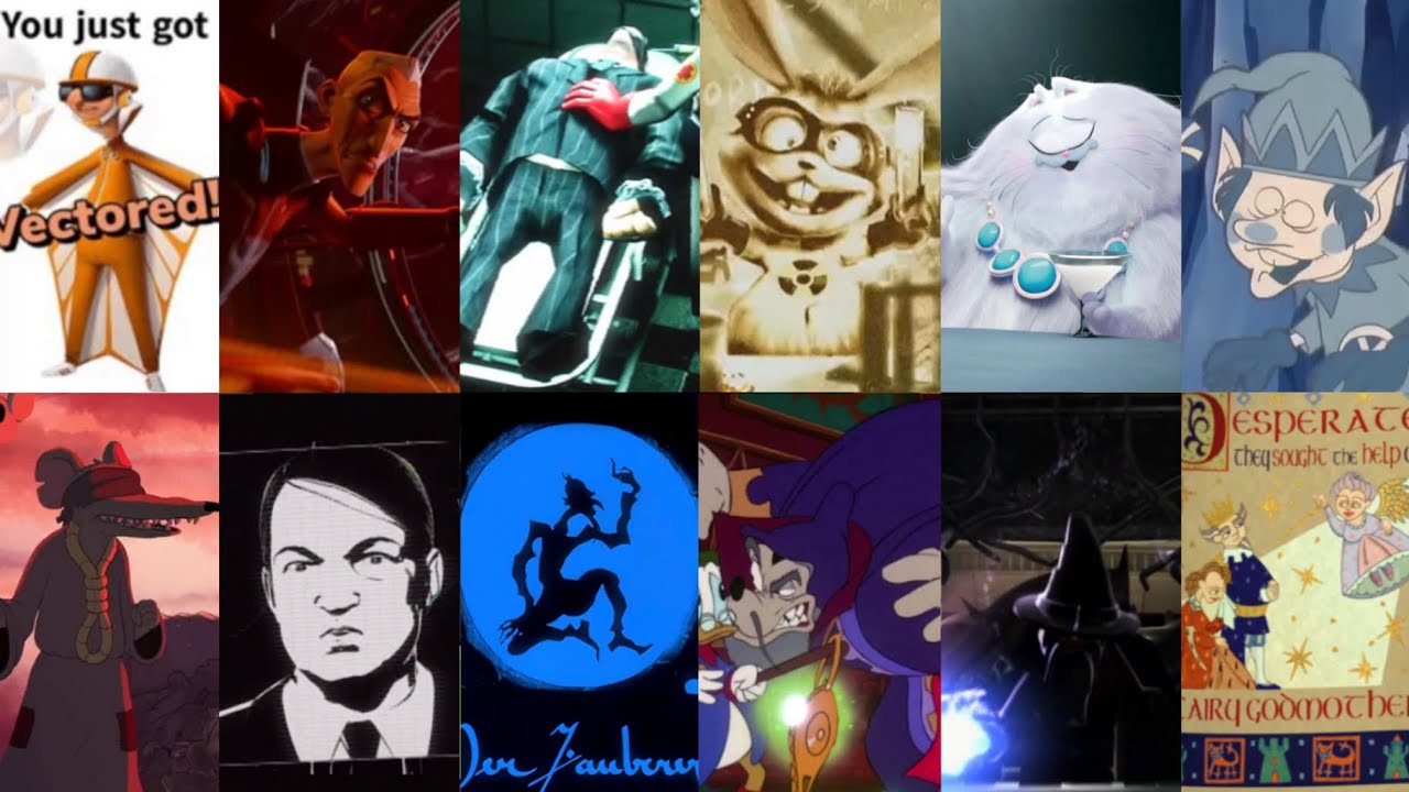 Defeats Of My Favorite Animated Movie Villains Part 17 - YouTube