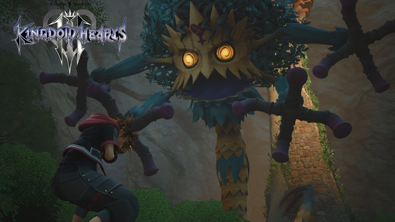 Kingdom Hearts 3 Mother Gothels Heartless Boss Battle [1080p 60fps