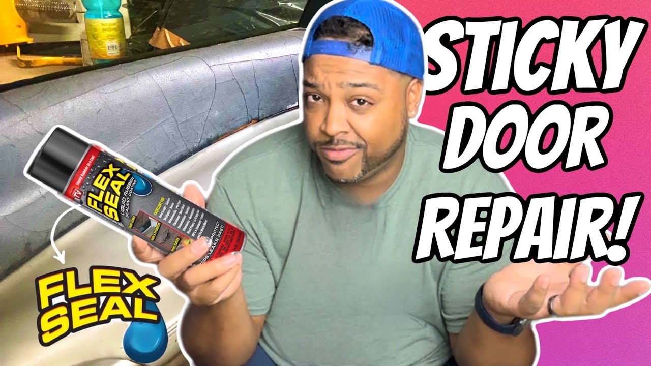 Lexus IS Sticky Dash | Cracked Door Repair with Flex Seal! - YouTube