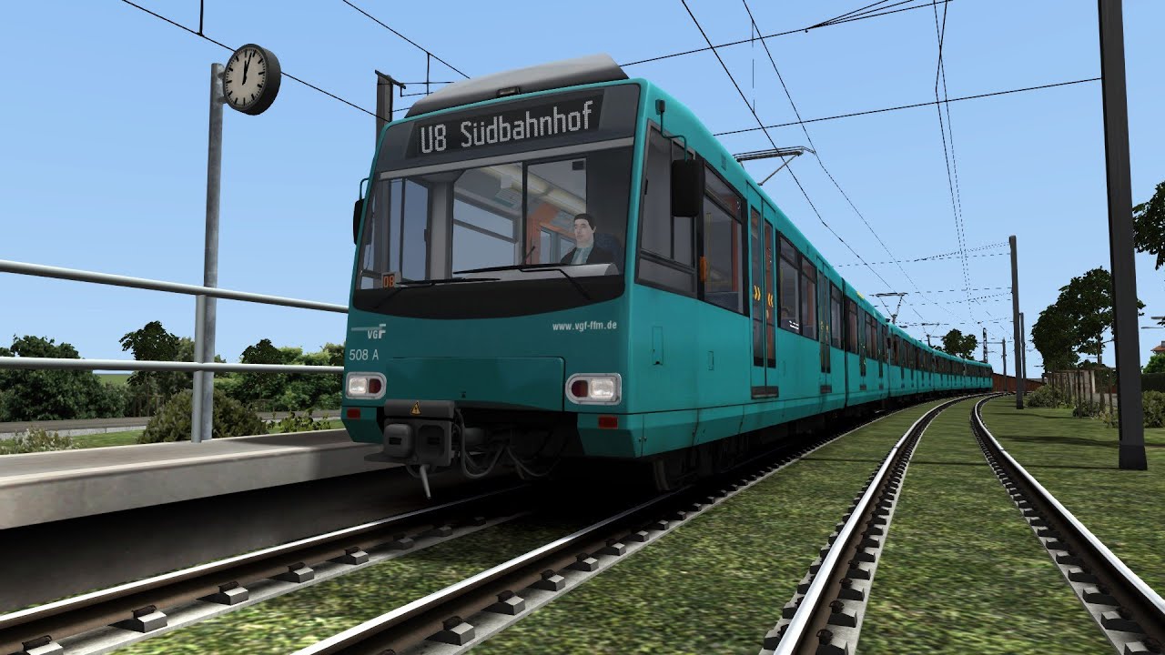 Train Simulator Classic / U8 nach Südbahnhof / Karte: Frankfurt am Main ...