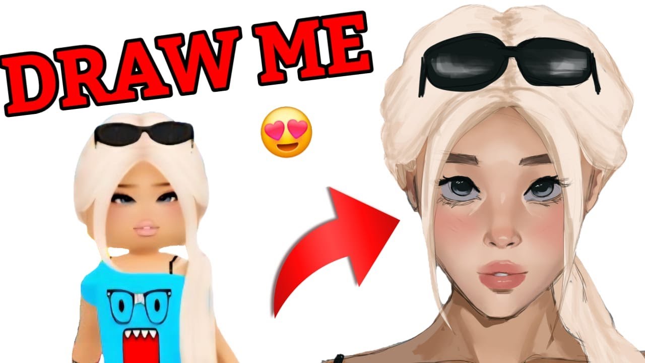 I PLAYED ROBLOX DRAW ME TILL I GET INTO PRO SERVERS part2 - YouTube