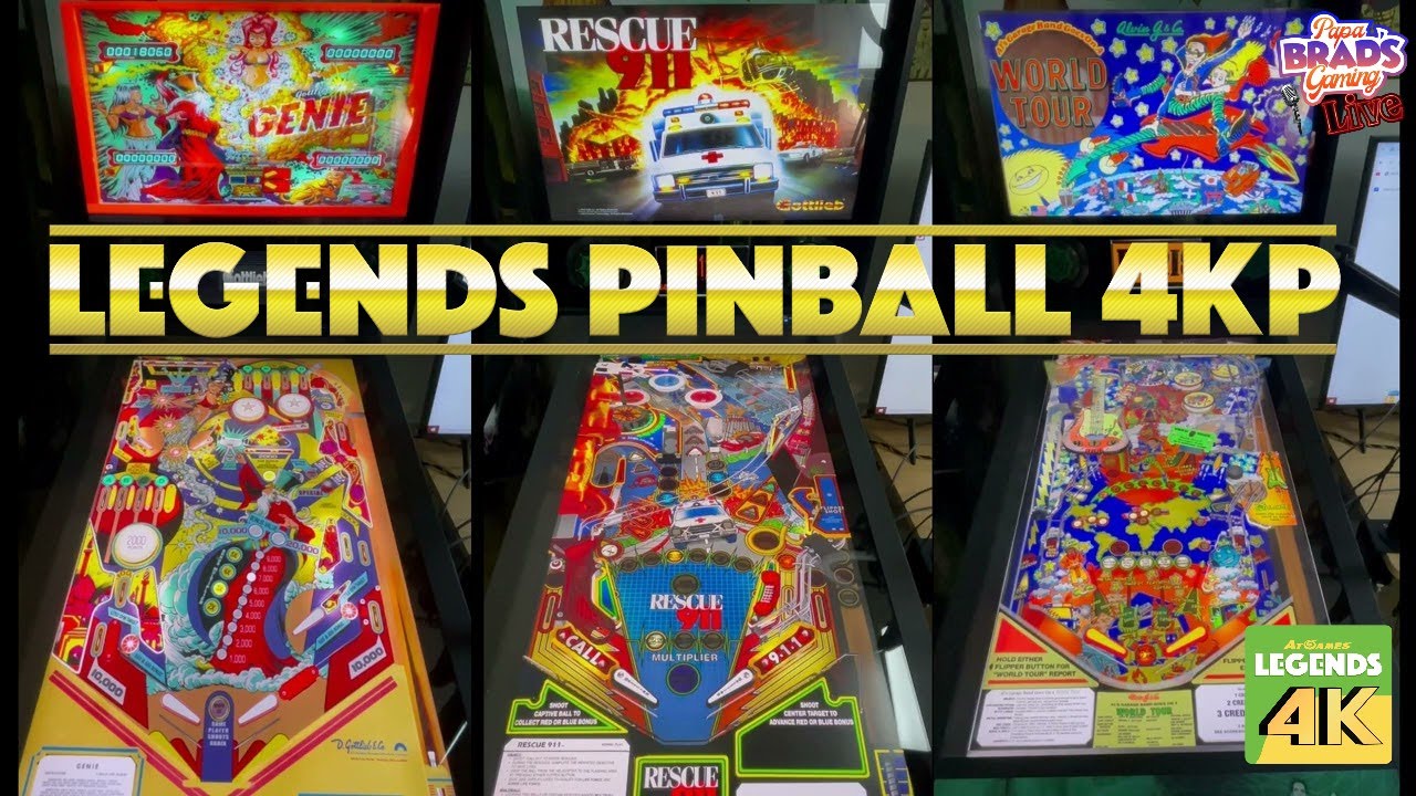 AtGames Legends Pinball 4KP GOTTLIEB in Action! - YouTube