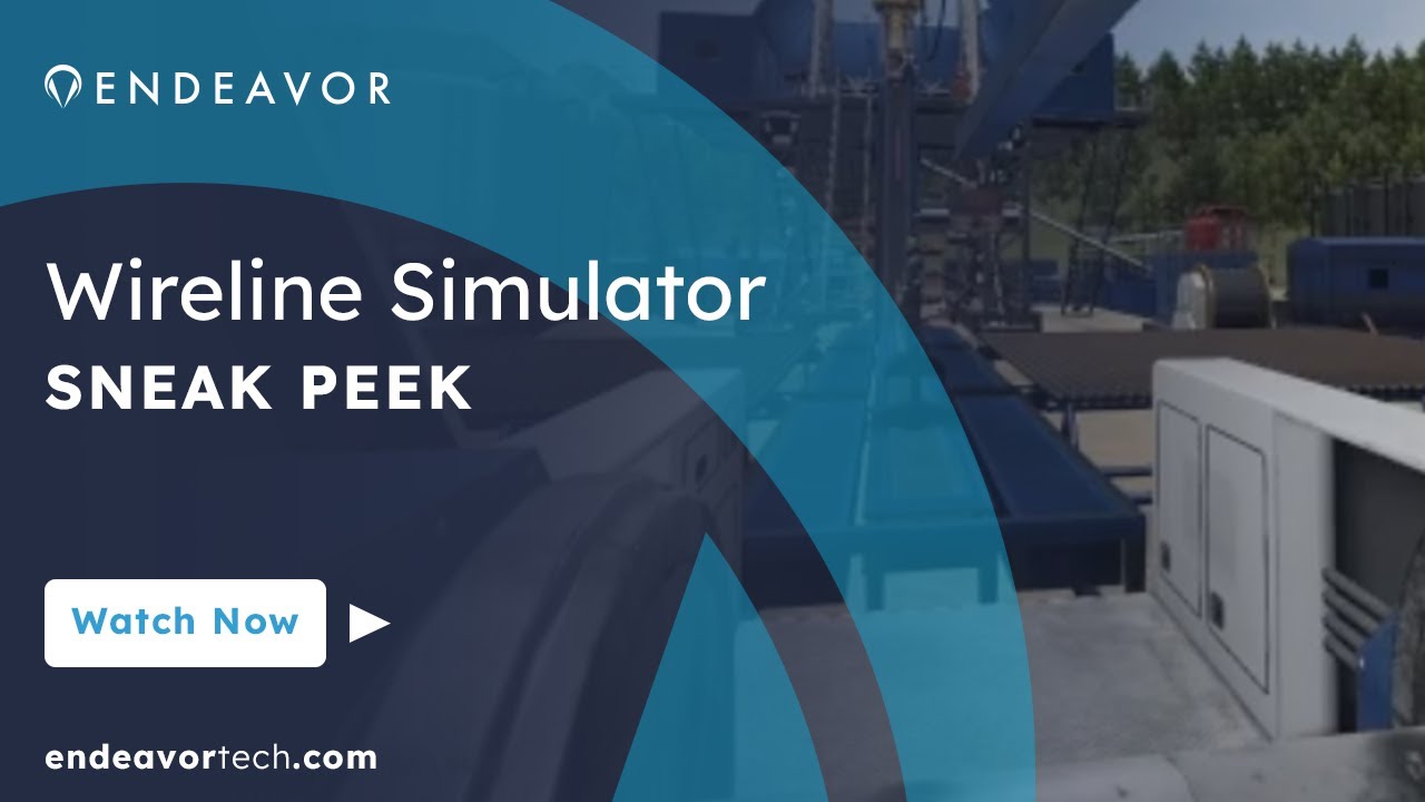 Wireline Simulator and Wireline Operation Sneak Peek - YouTube