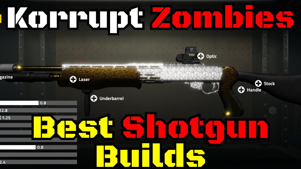 Best Builds For Every Shotgun In Korrupt Zombies | Roblox - YouTube