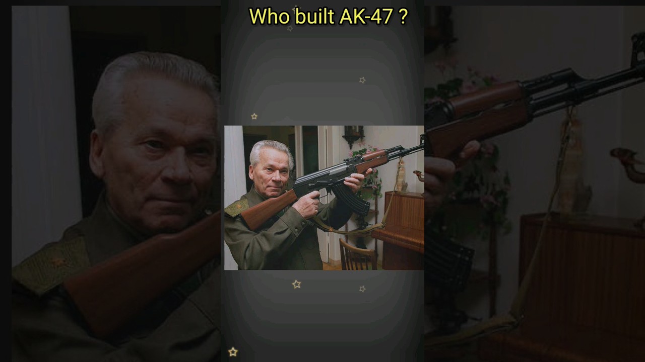 AK-47 FULL FORM AND WHO BUILT THIS GUN. #ak47 #kalashnikov #SOVEITUNION ...