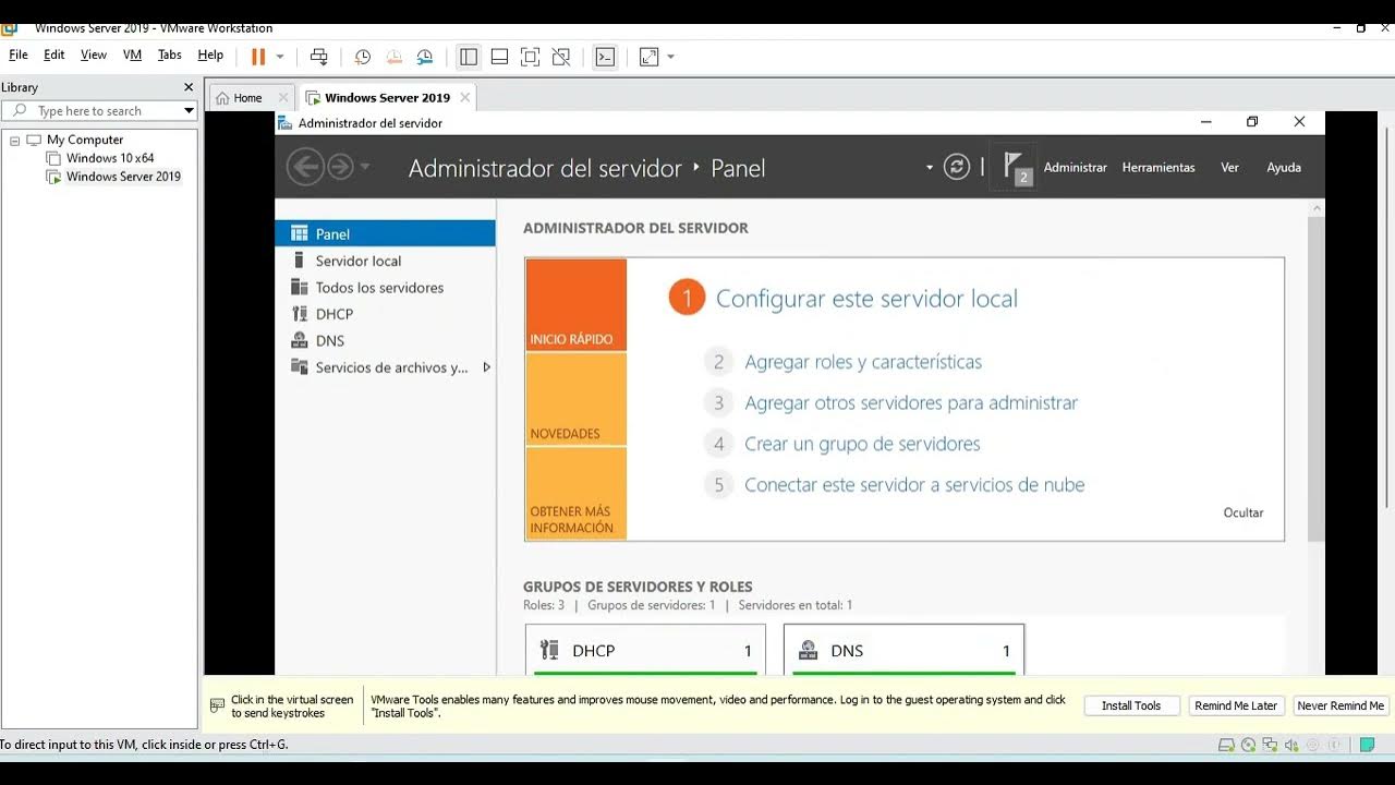 VIDEO TUTORIAL COMO INSTALAR Y CONFIGURAR ACTIVE DIRECTORY EN WINDOWS ...