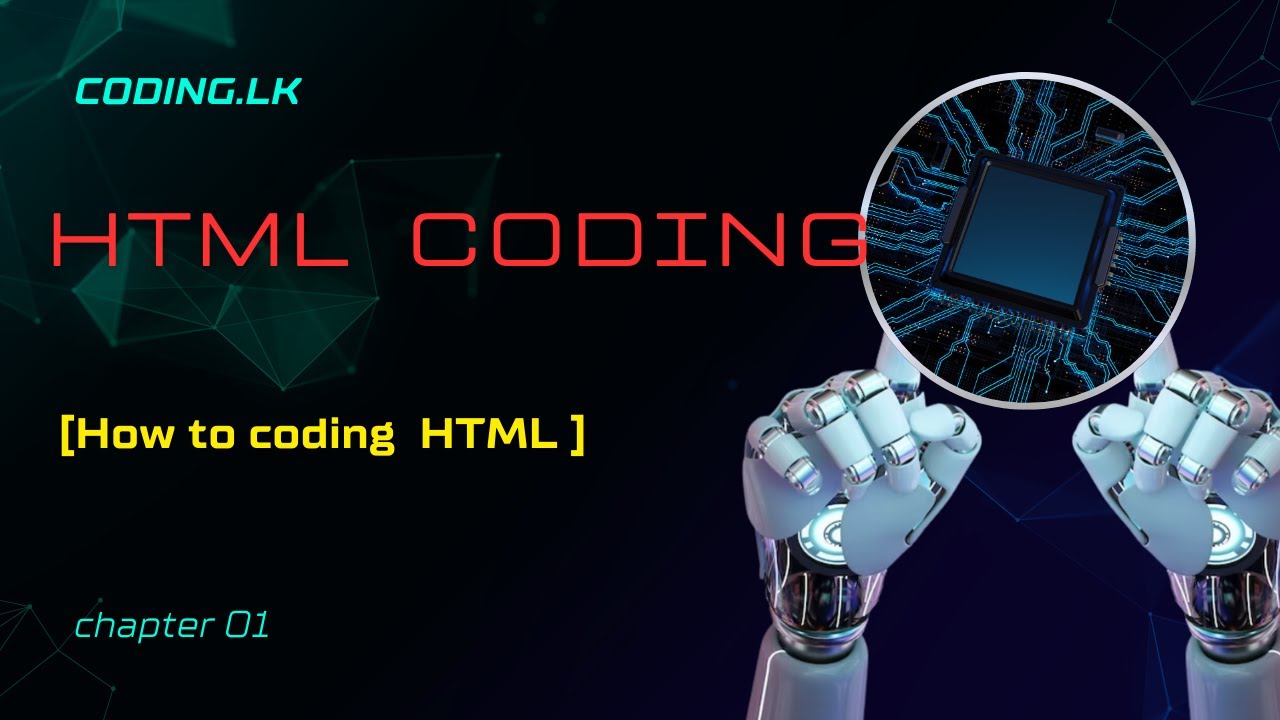 HTML CODING #1 [Add title] - YouTube