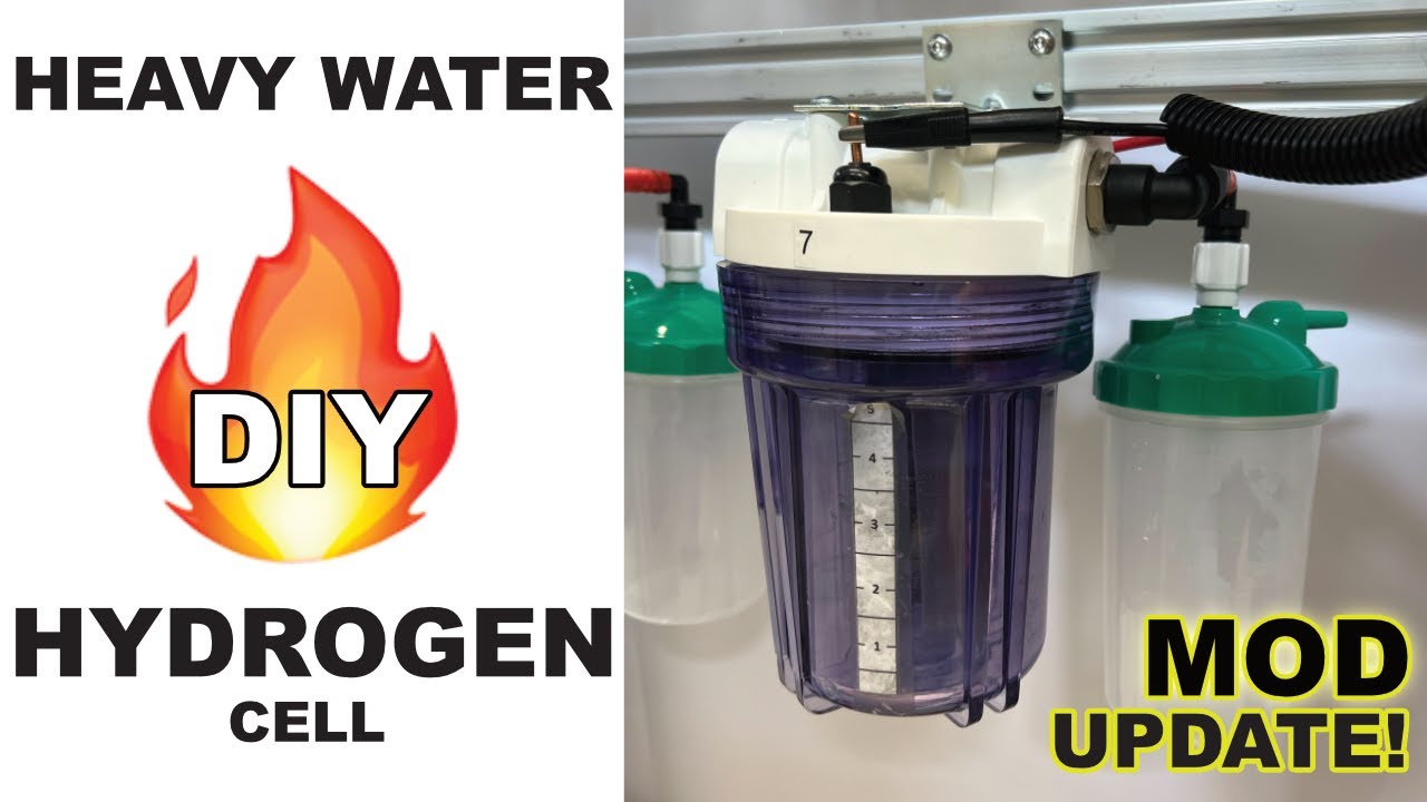 DIY Hydrogen Cell Update: Electrode locks #hydrogen #hho - YouTube