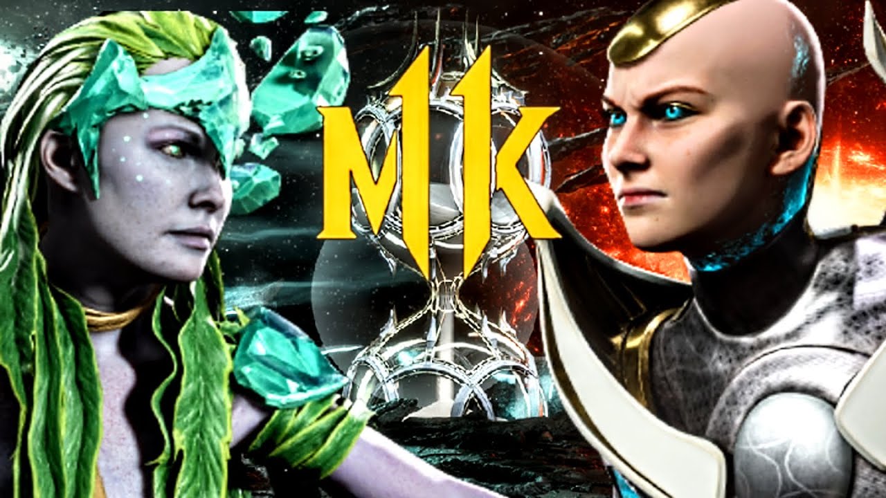 mk 11 Cetrion Defeats her Mother | Cetrion vs Kronika on Very Hard ...