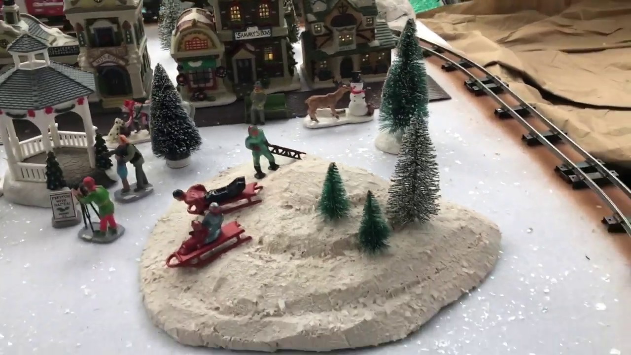 Christmas Train Layout 3 - YouTube