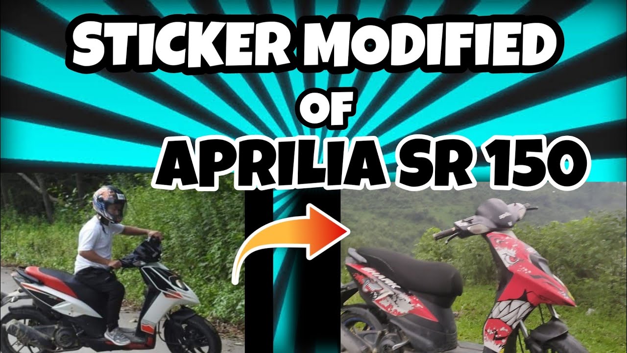 Upgrade Your Aprilia SR 150: Get Stunning Graphics in Minutes - YouTube