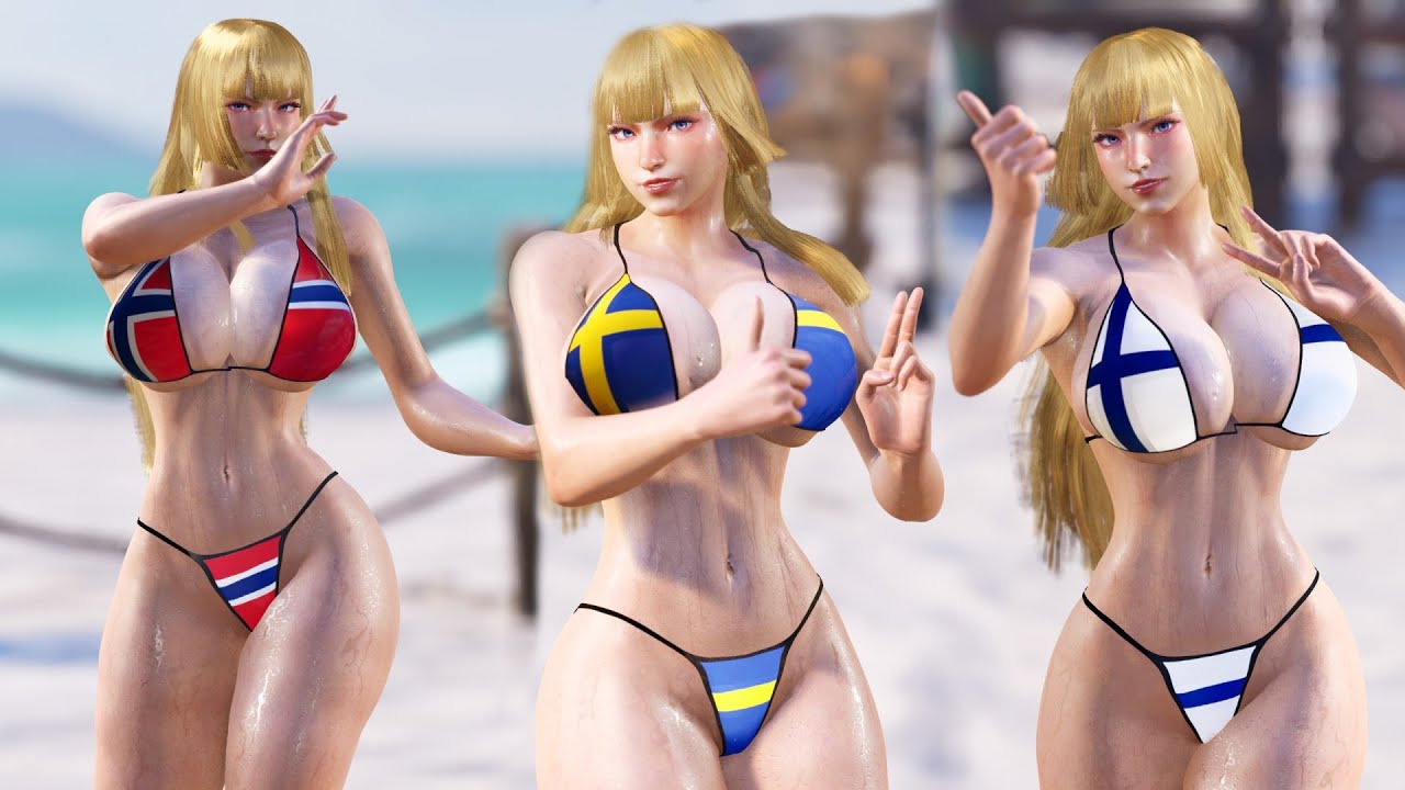 Nordic Bikini Lili vs Tifa Breast Upgrade Mod TEKKEN 8 YT - YouTube