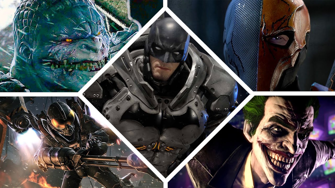 Batman Arkham Origins Remastered - ALL BOSSES + Ending - YouTube