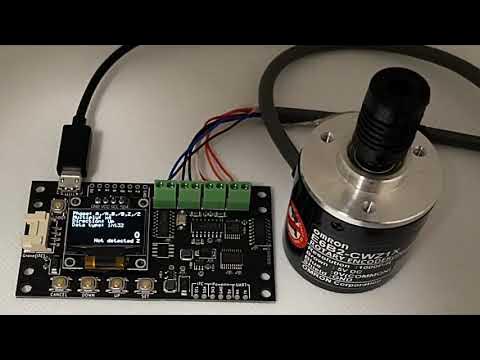 Encoder Counter Usage Example - YouTube