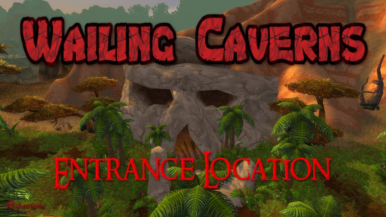 WoW Wailing Caverns Entrance Location - YouTube