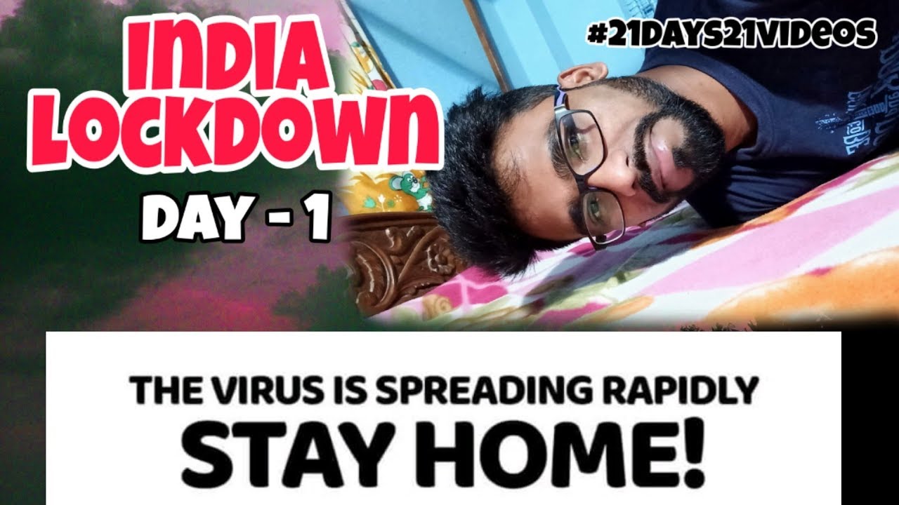 India lockdown | Day 1 - YouTube