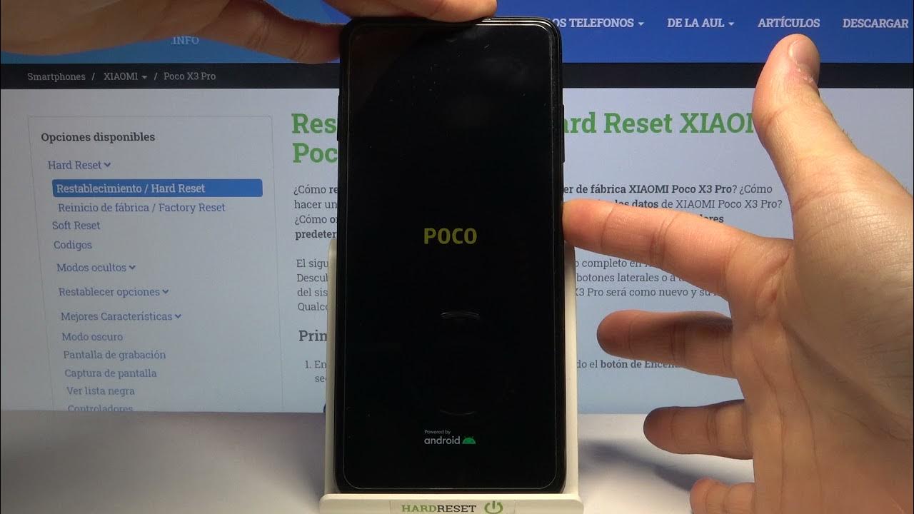 Cómo entrar y salir del modo Fastboot en Xiaomi POCO X3 Pro - Fastboot mode - YouTube
