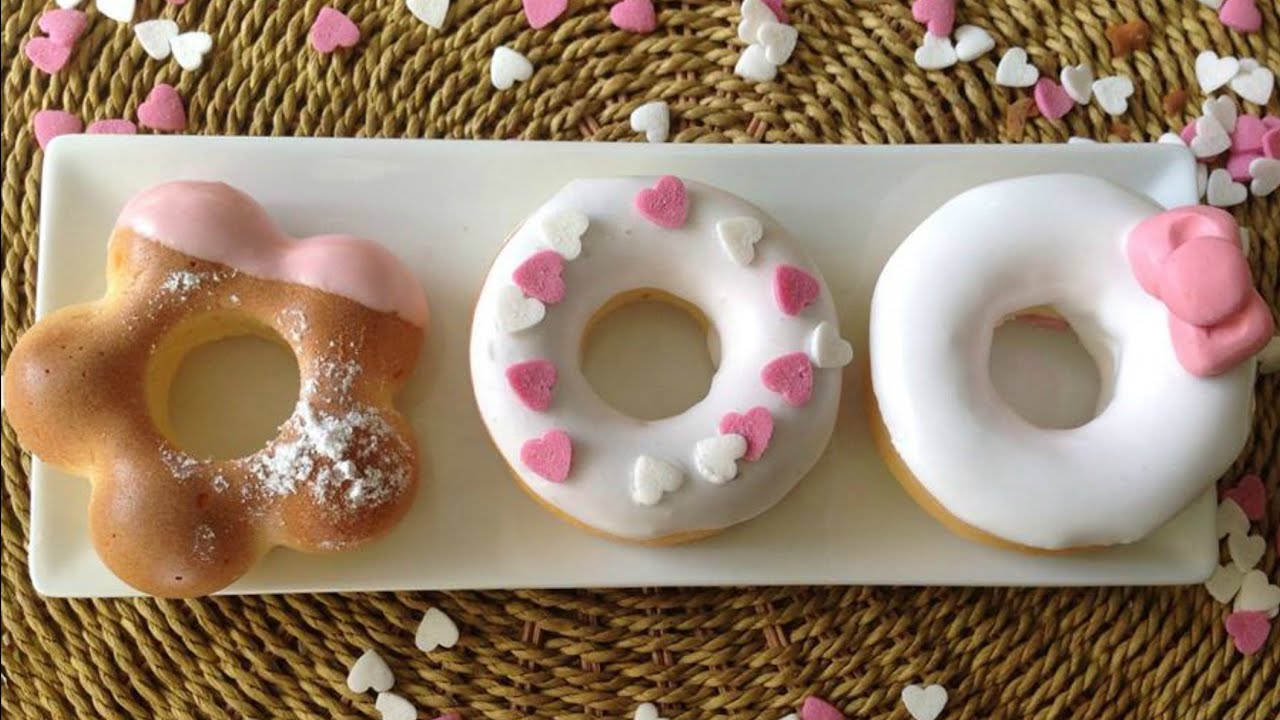 How to Make Hello Kitty Donuts - YouTube