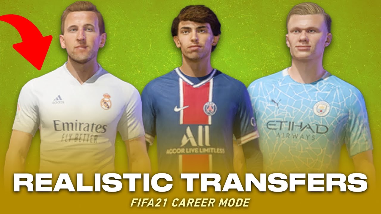 HOW TO MAKE REALISTIC TRANSFERS IN FIFA21 CAREER MODE - YouTube