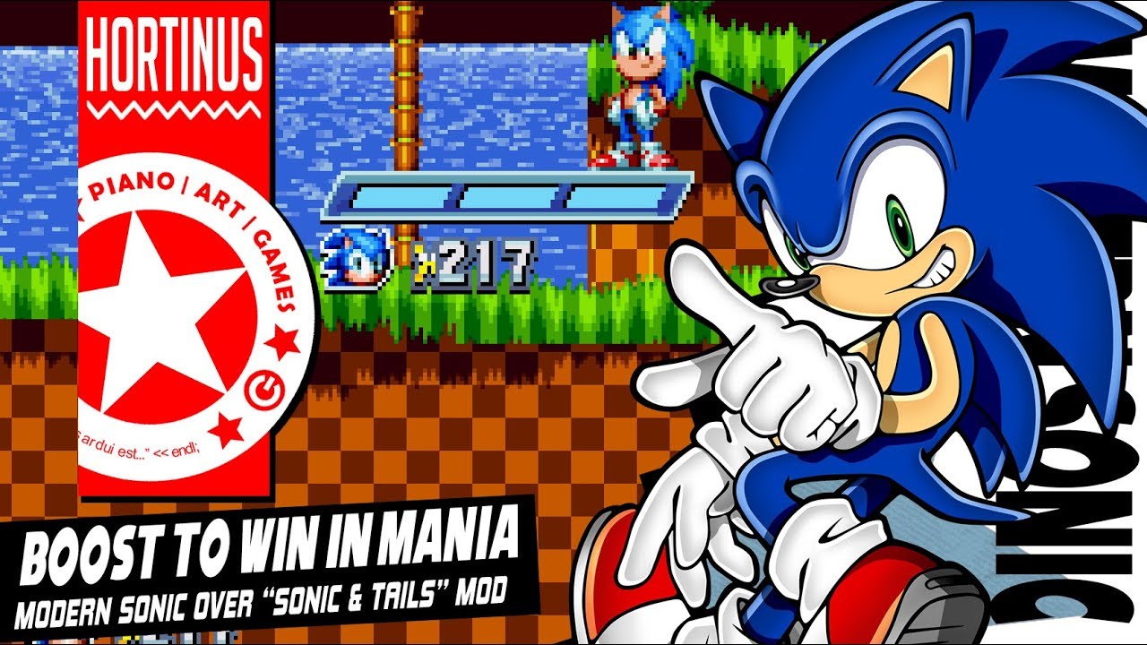Modern Sonic "Boost To Win" Mod | Sonic Mania (1080P @60FPS) - YouTube