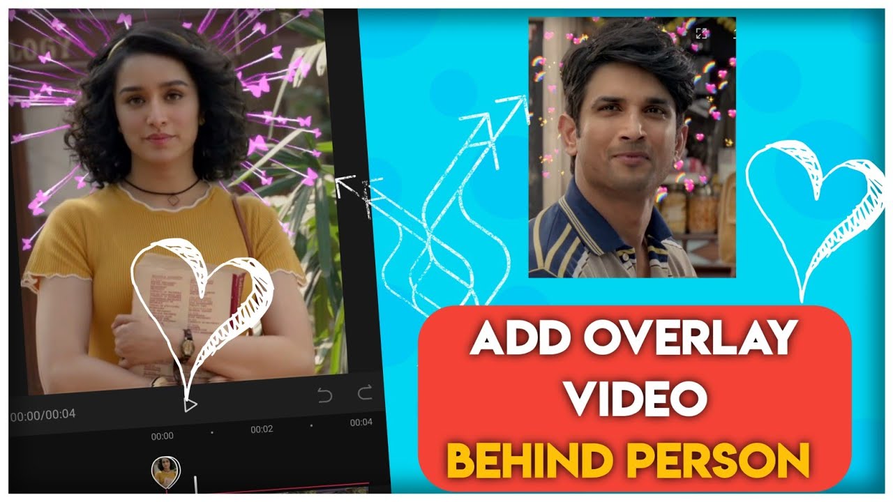Trending Overlay Behind Person Editing in Capcut | Capcut App Tutorial ...
