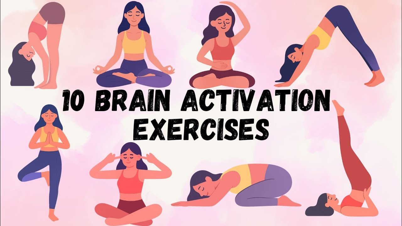 Brain Activation Exercises (Part-2) | Yoga for Memory and Sharp focus ...