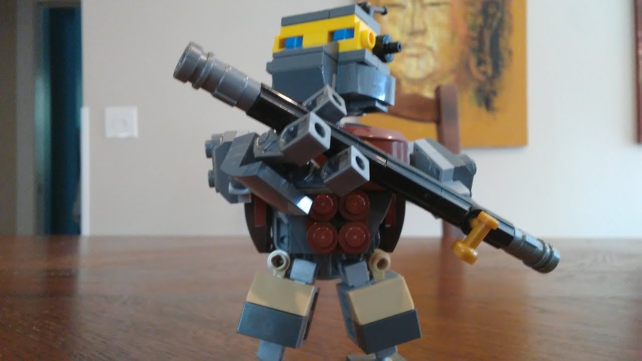 Lego Mech MOC - Metalhead Teenage Mutant Ninja Turtles - YouTube
