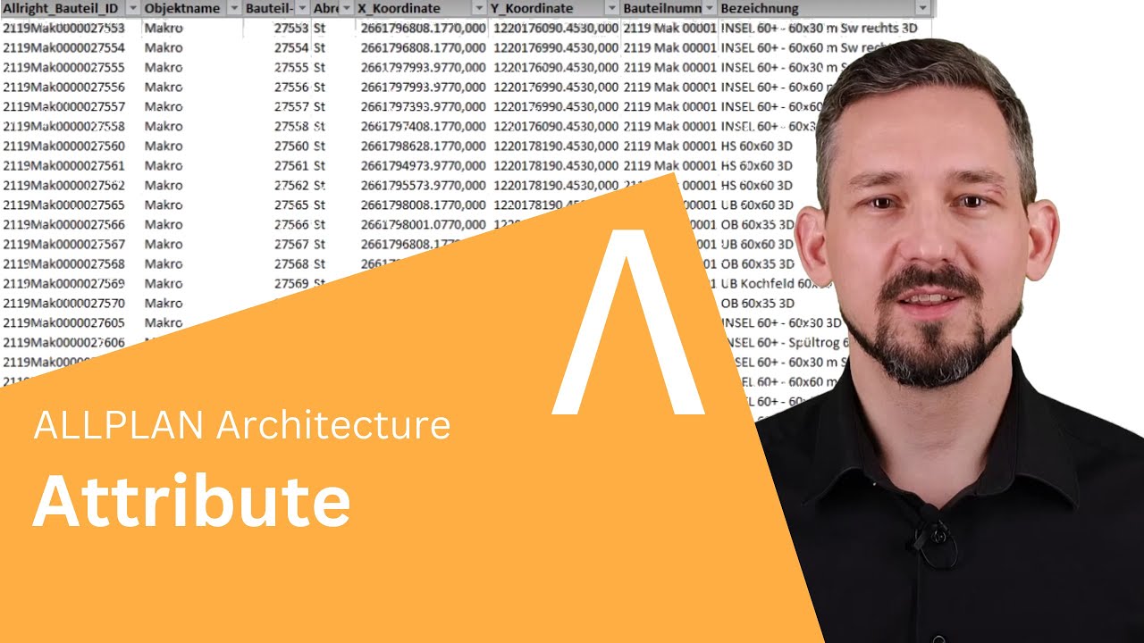ALLPLAN Architecture - Attribute - YouTube