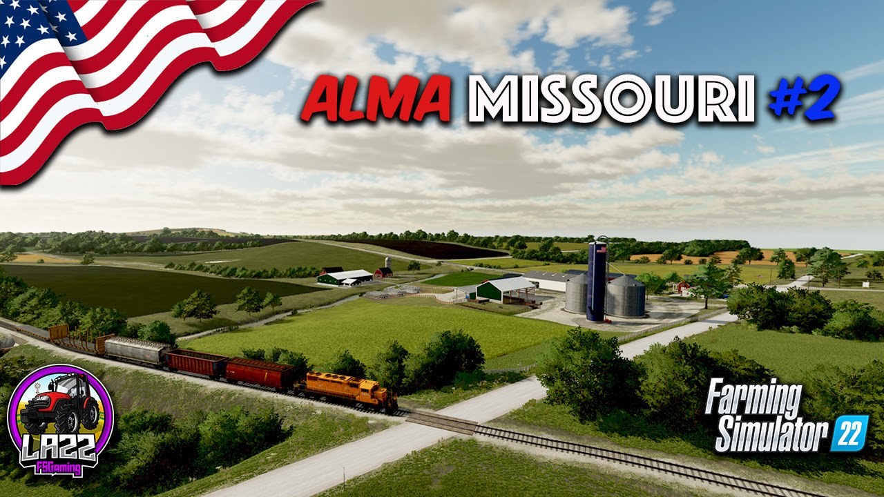 FS22 | Alma Missouri | Ep2 | BIGGEST HARVEST ON THE MAP! # ...