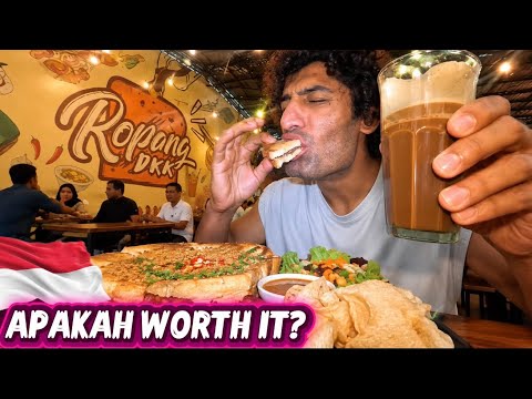 BULE TURKI REAKSI ROPANG VIRAL INDONESIA! JUJUR SOAL RASA & PORSINYA! 🇮🇩🤯
