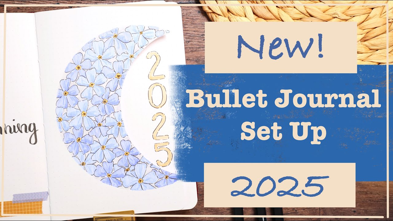 2025 New Bullet Journal Set Up | Plan With Me | Beginner Friendly - YouTube