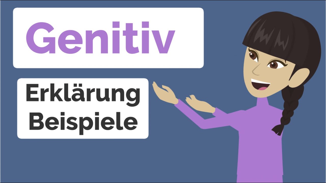Deutsch lernen: Genitiv | Kasus | Wessen? | Genitivattribut | Grammatik ...