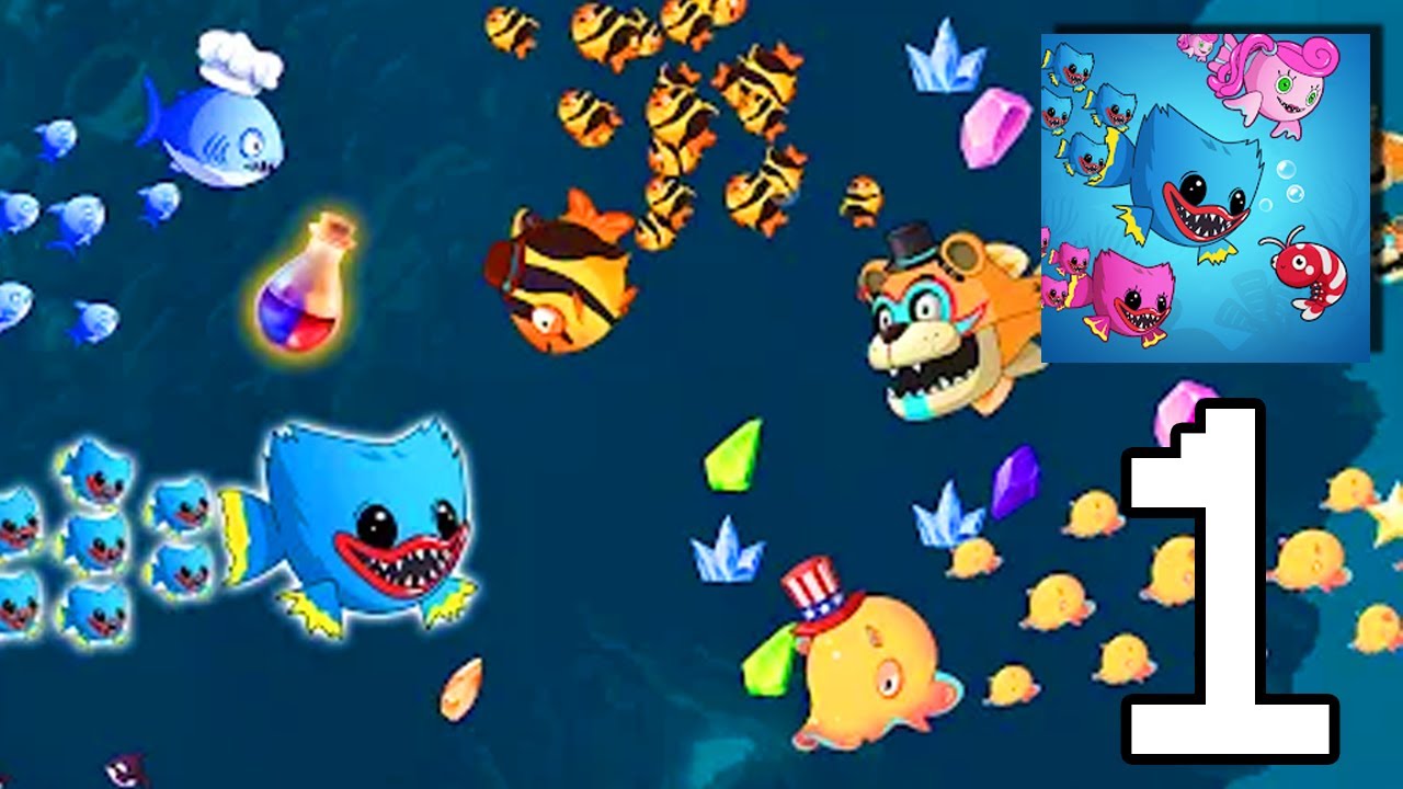 Hungry Fish.io - Frenzy Ocean Android Gameplay part 1 - YouTube