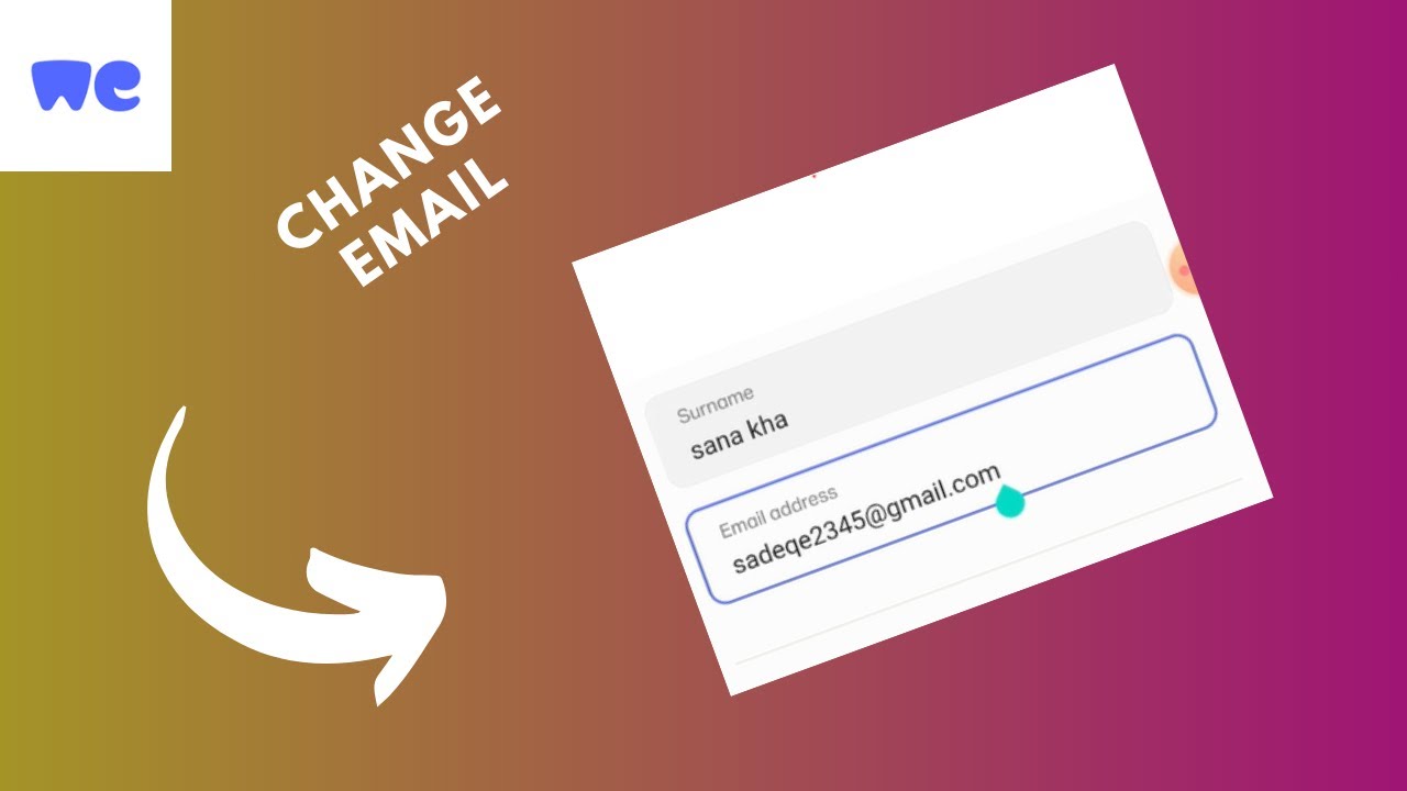 how to change email on wetransfer account - YouTube