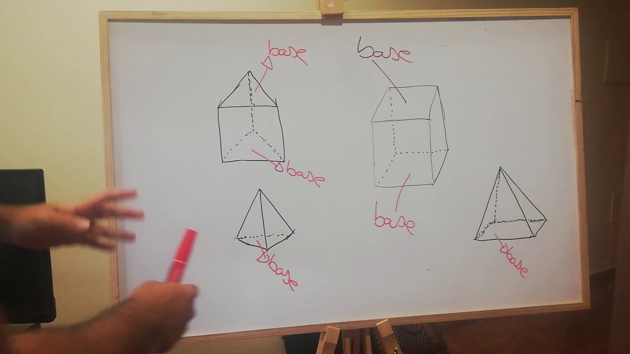 Diferencia prisma y pirámide - YouTube