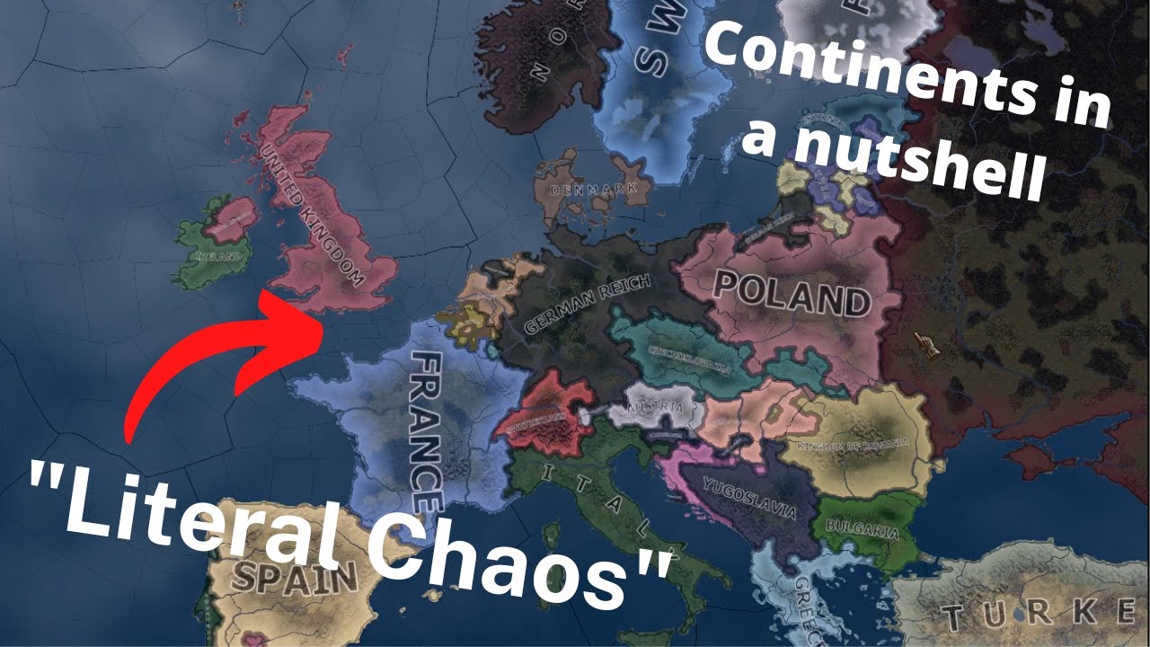 Every Continent in a Nutshell (Hoi4) - YouTube