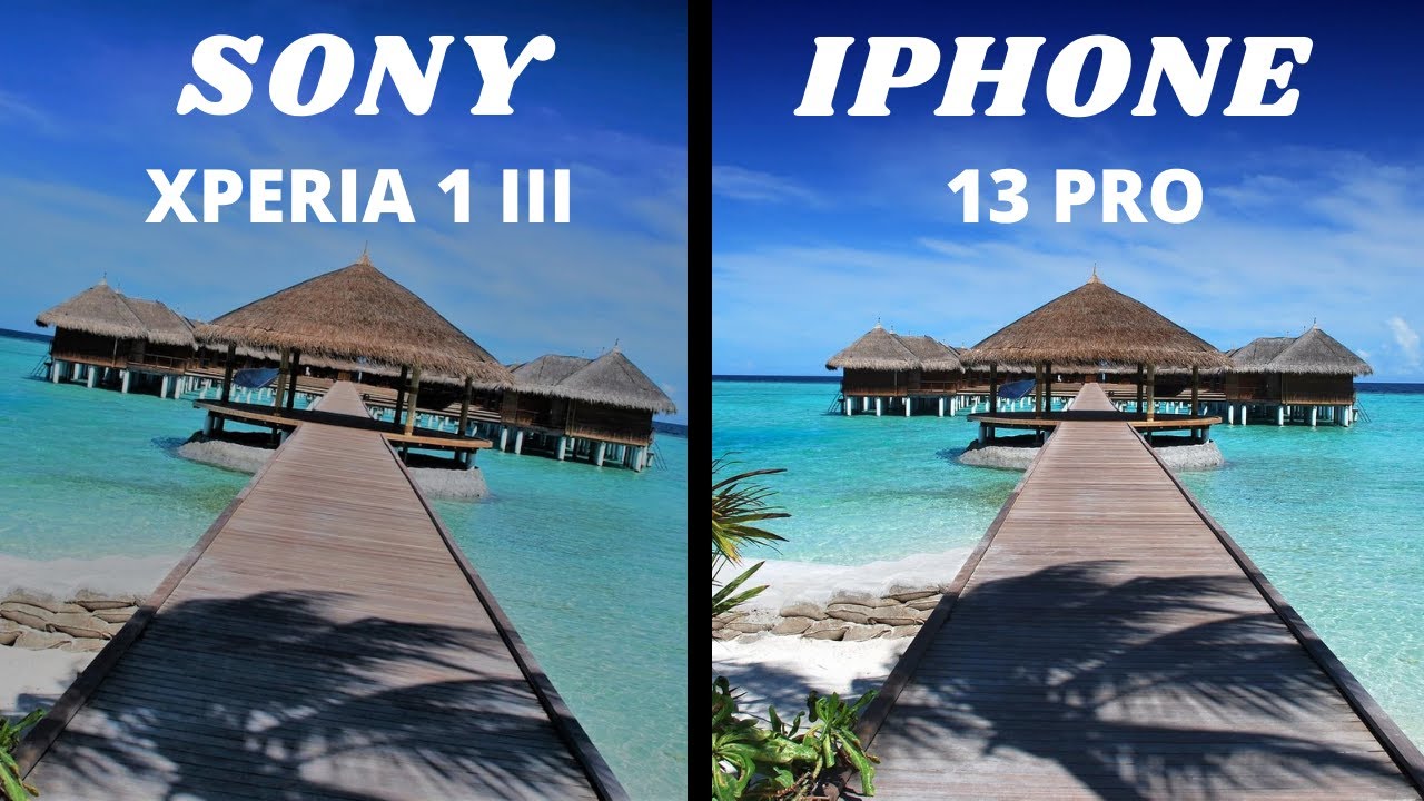 Sony xperia 1 iii vs Iphone 13 pro camera test. - YouTube