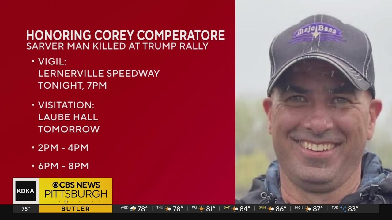 Community preparing for funeral of Corey Comperatore - YouTube