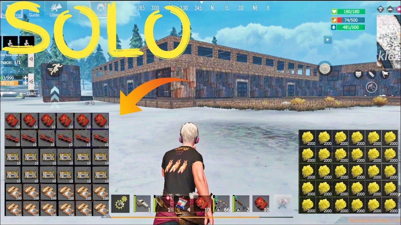 Solo Life Bloody legion online Base Raid Part 4_Lucky Solo journey_Solo ...