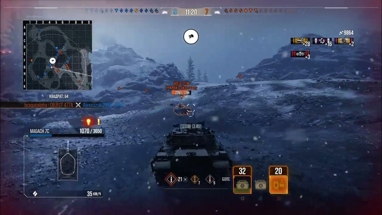 Magach 7c -13k dmg - YouTube