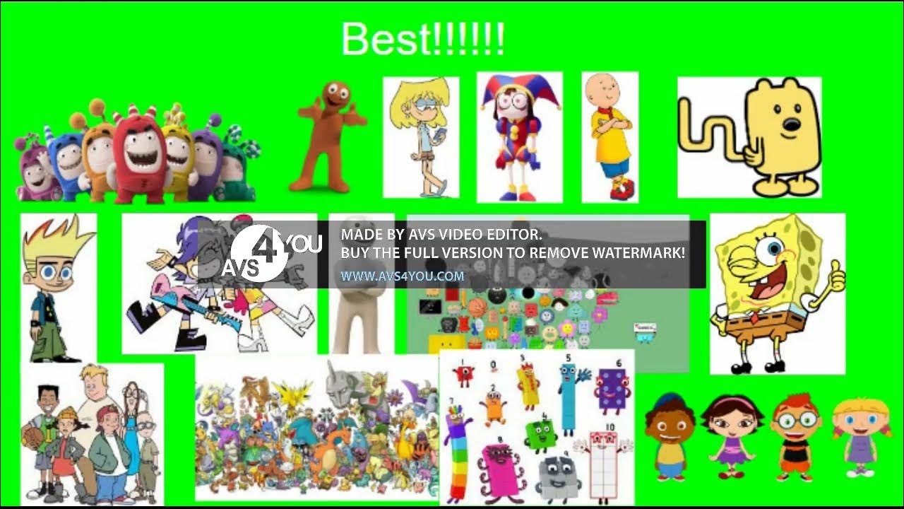 My Best To Worst Characters List V2 - YouTube