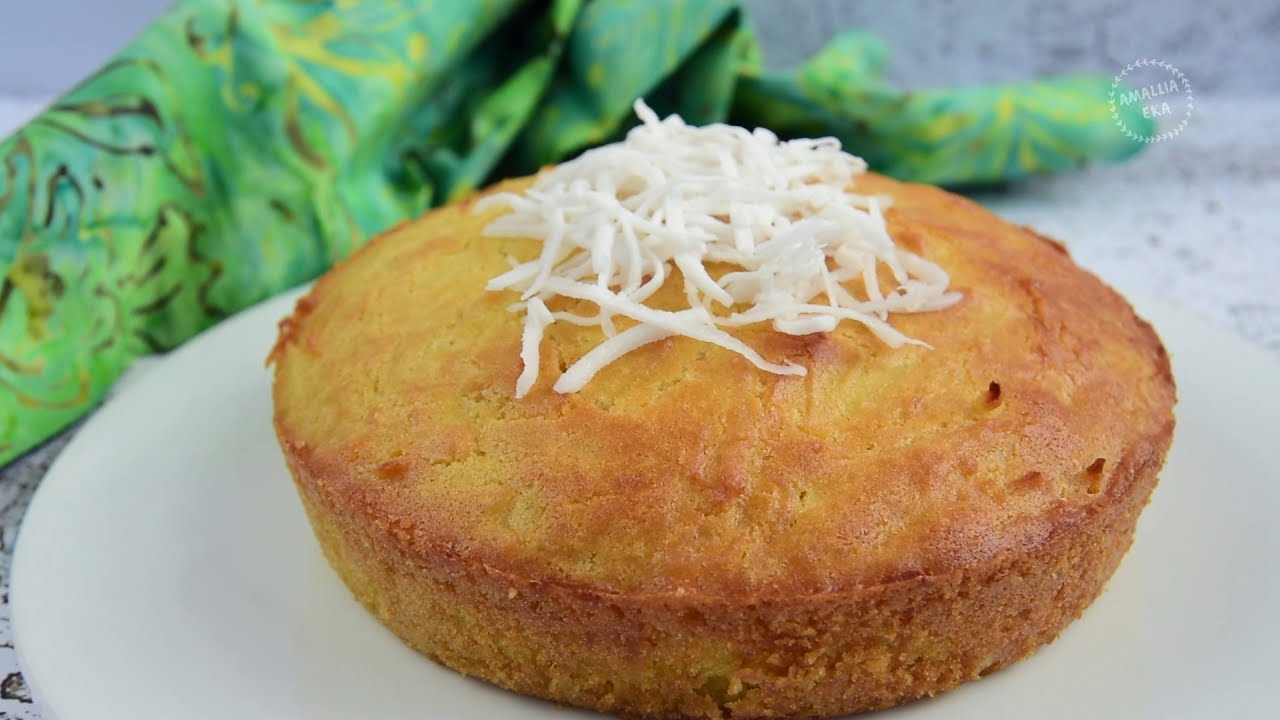 Delicious Coconut Cake Using Coconut Meat - YouTube