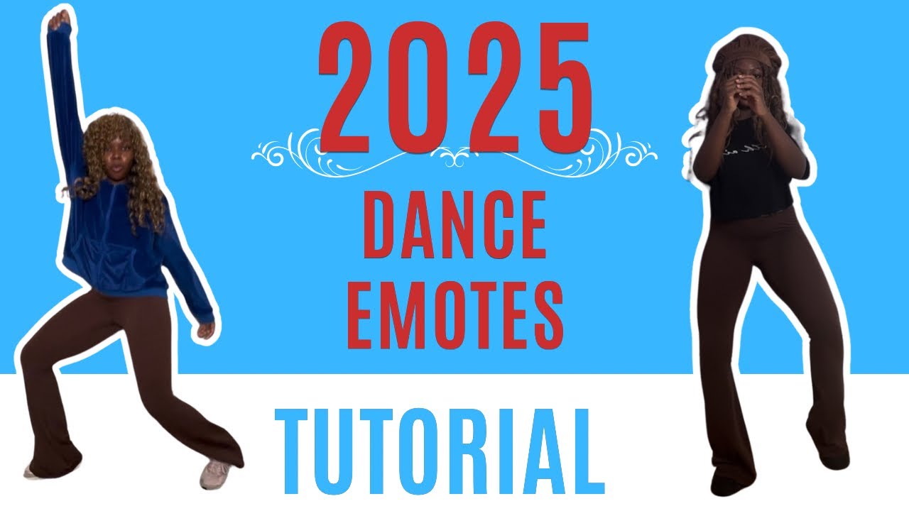 2025 Dance Emotes * EASY DANCE TUTORIAL (beginner friendly) - YouTube