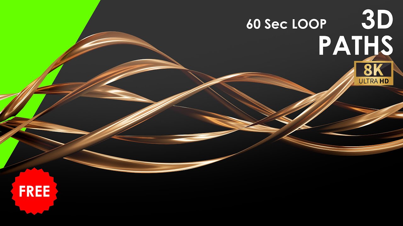 019-paths | 8K 4K Free Video, No Copyright | 3D, Abstract BG Loops ...