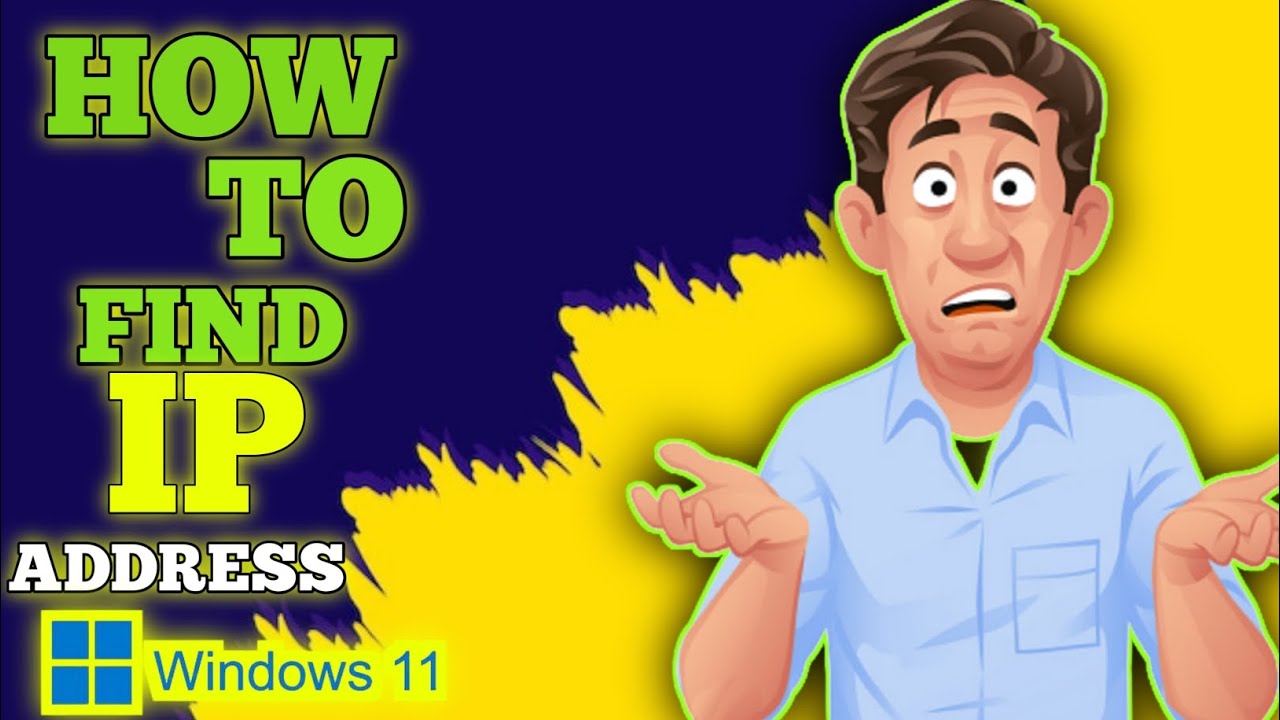 How To Find IP address in Windows 11 | Windows 11 मे IP address कैसे ...