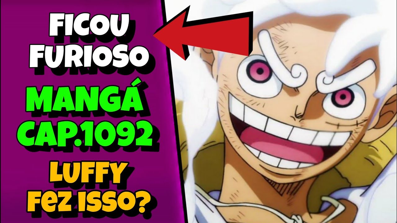 ONE PIECE 1092 SPOILERS OFICIAIS! LUFFY VAI DE FORÇA MAXIMA CONTRA ...