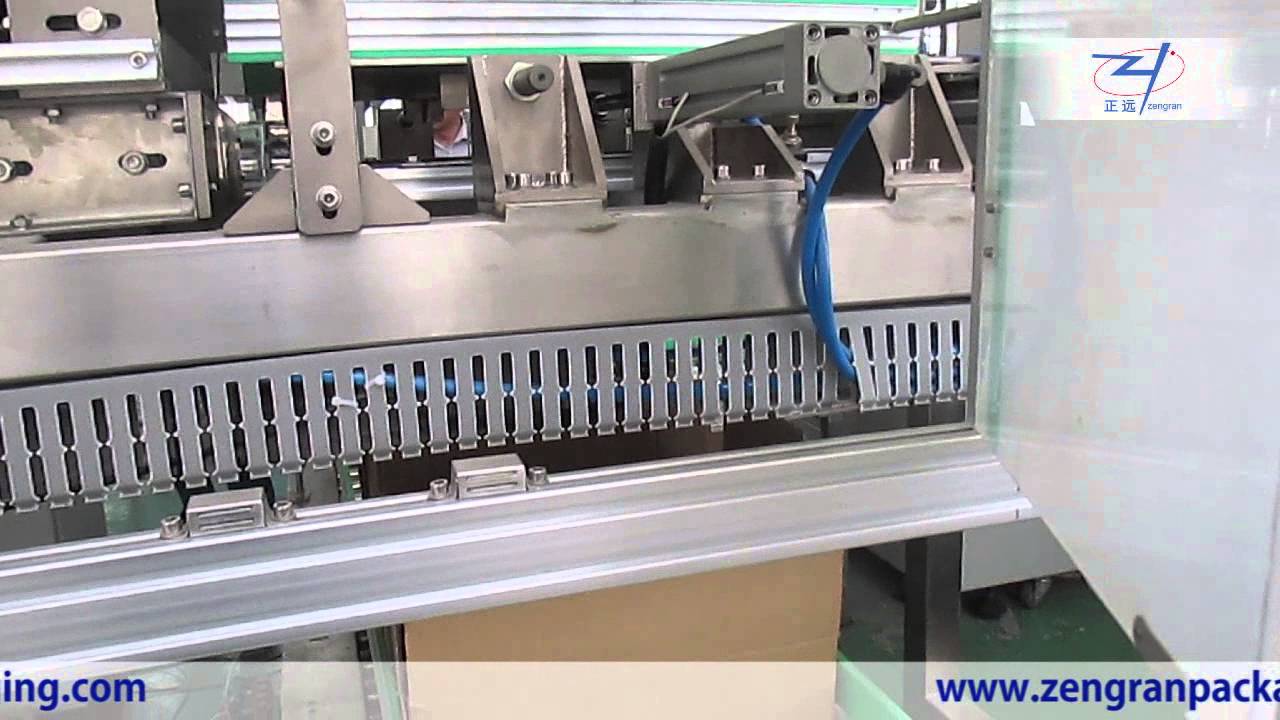 25kg powder big bag auto carton filling line - YouTube